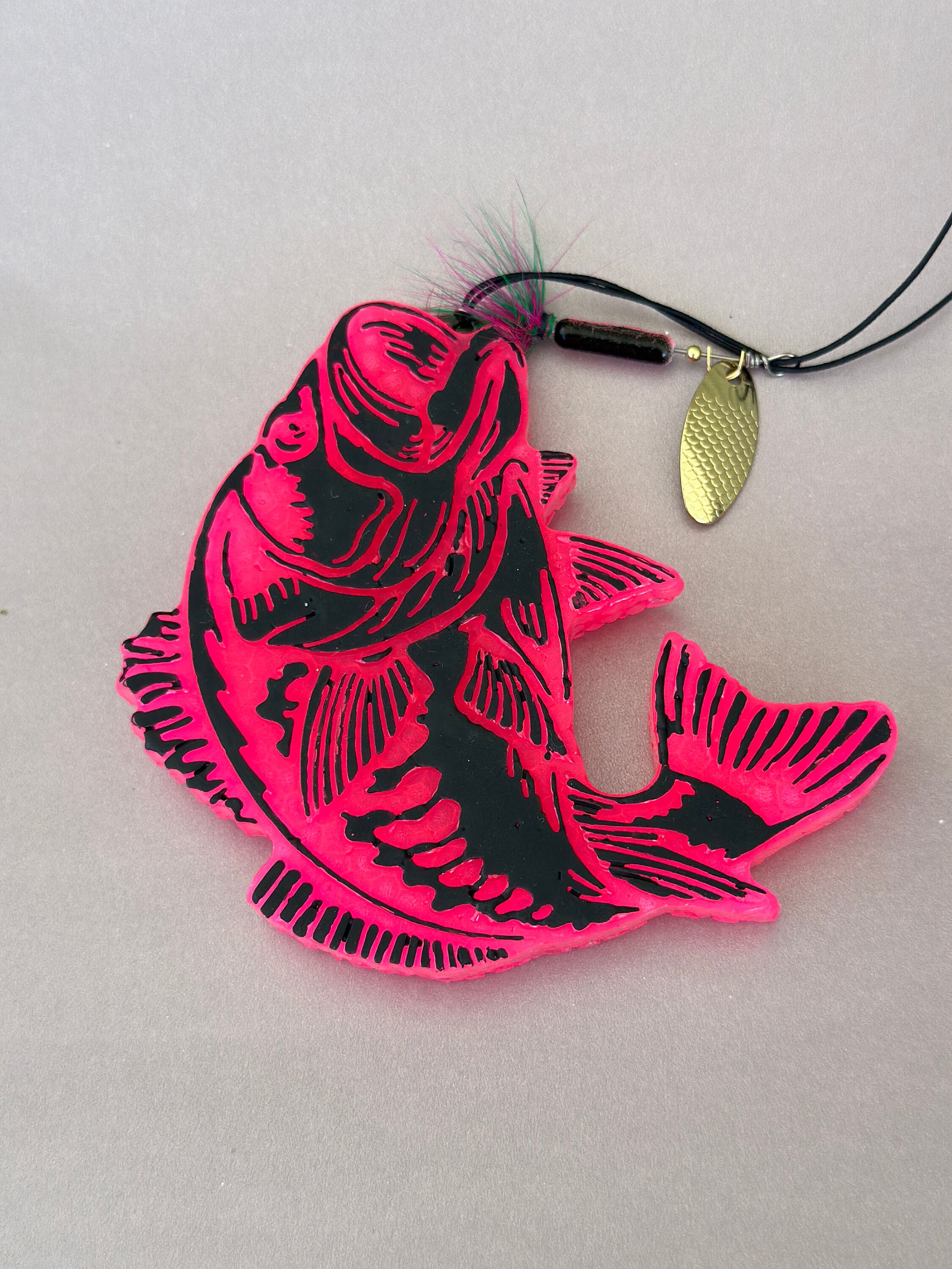 Fish Car Freshie, Scented Car Freshies, His or Her Car Freshie, Bass ...