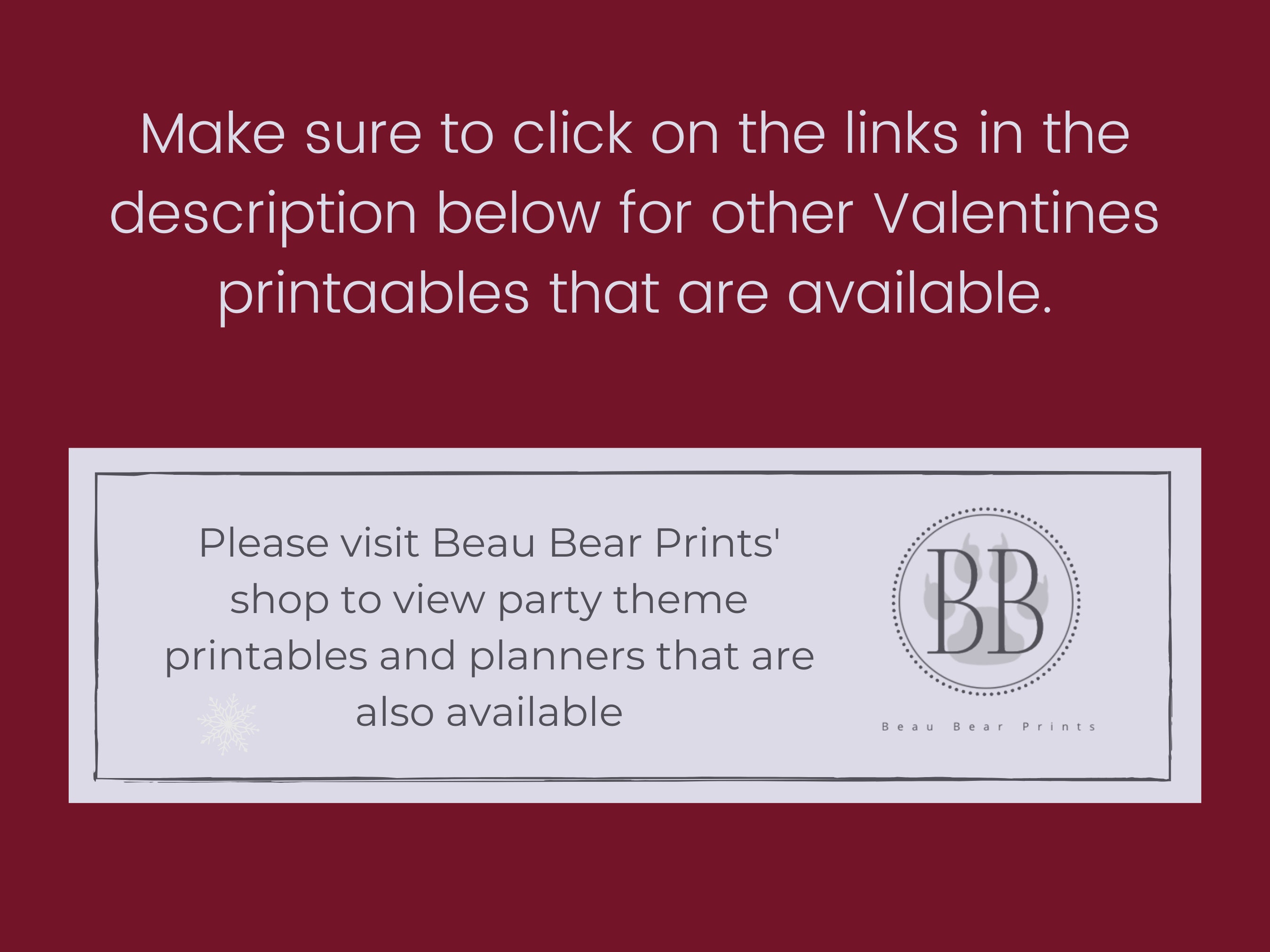 Starburst Valentine, Printable and Editable Digital Download (print ...