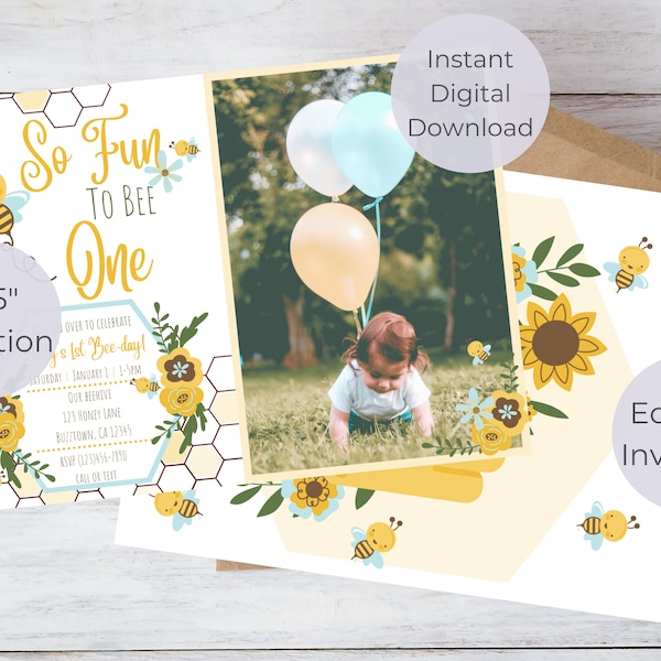 Its Fun to Be One Birthday Invitation - Etsy