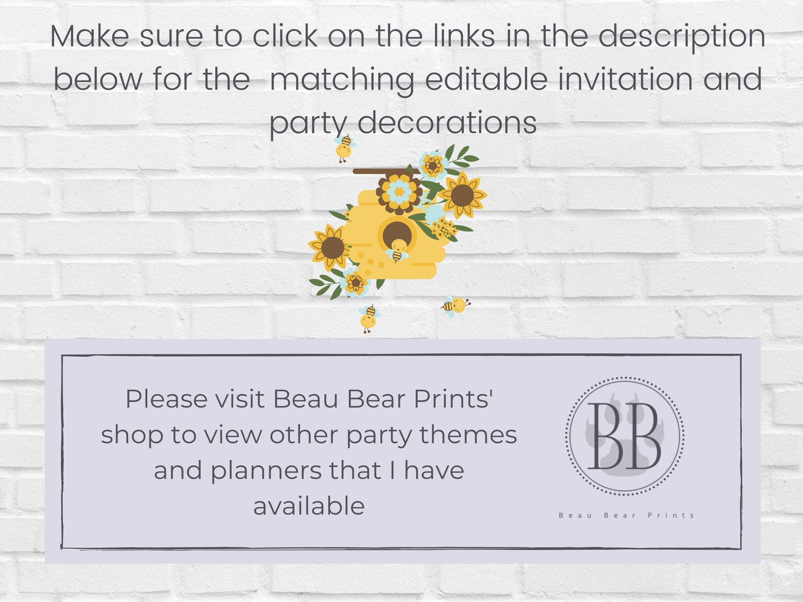 So Fun to Bee One Milestone Poster, Editable and Printable 1st Bee Day ...