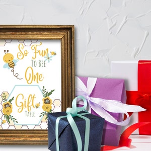 So Fun to Bee One Birthday Party Decoration Packet, First Bee-day, Bee ...