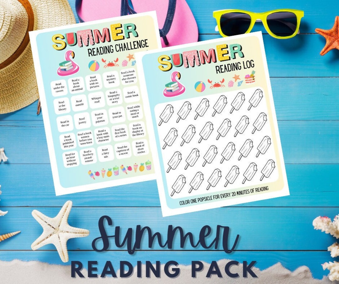 Summer Fun Reading Pack, Challenge and Tracker - Keep Kids Reading on ...