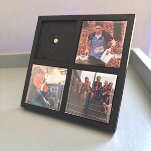 Square Photo Magnet Frame: Holds Four 2x2 Magnets - Desk or Fridge - Etsy