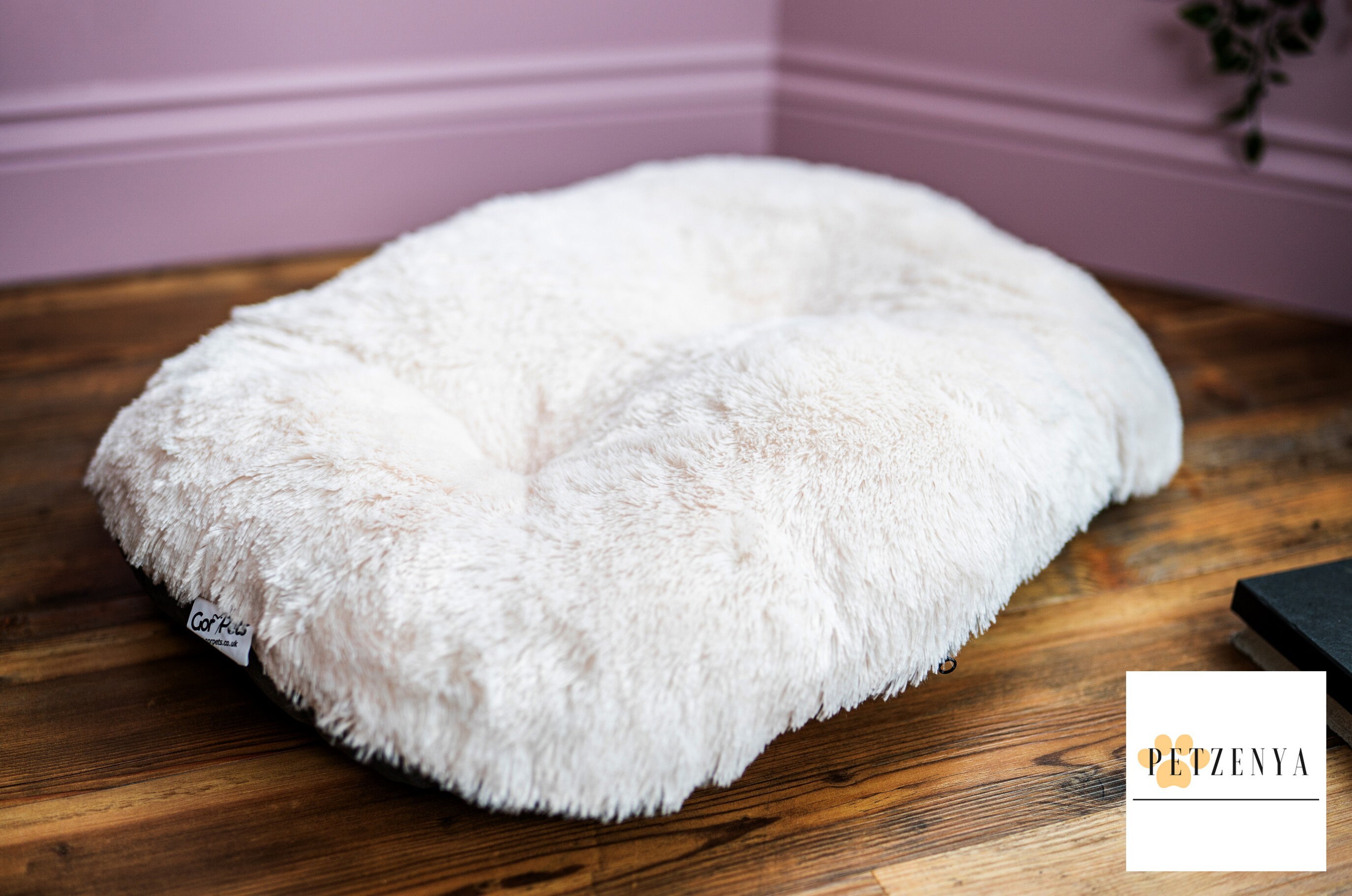 Oval Cushion Dog Bed Nordic Cushion Bed Dog Bed Cosy Oval Bed for Dogs ...