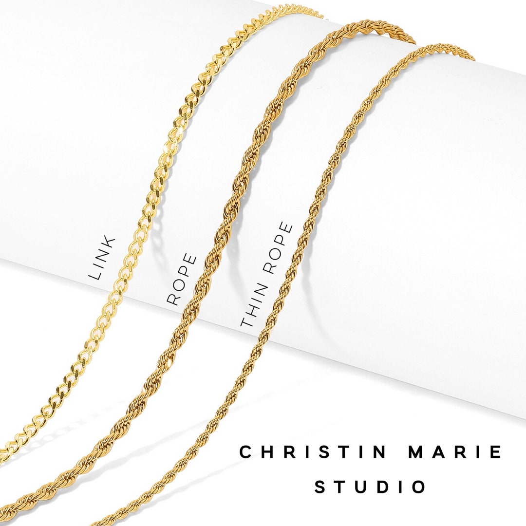 Gold Chain - Etsy
