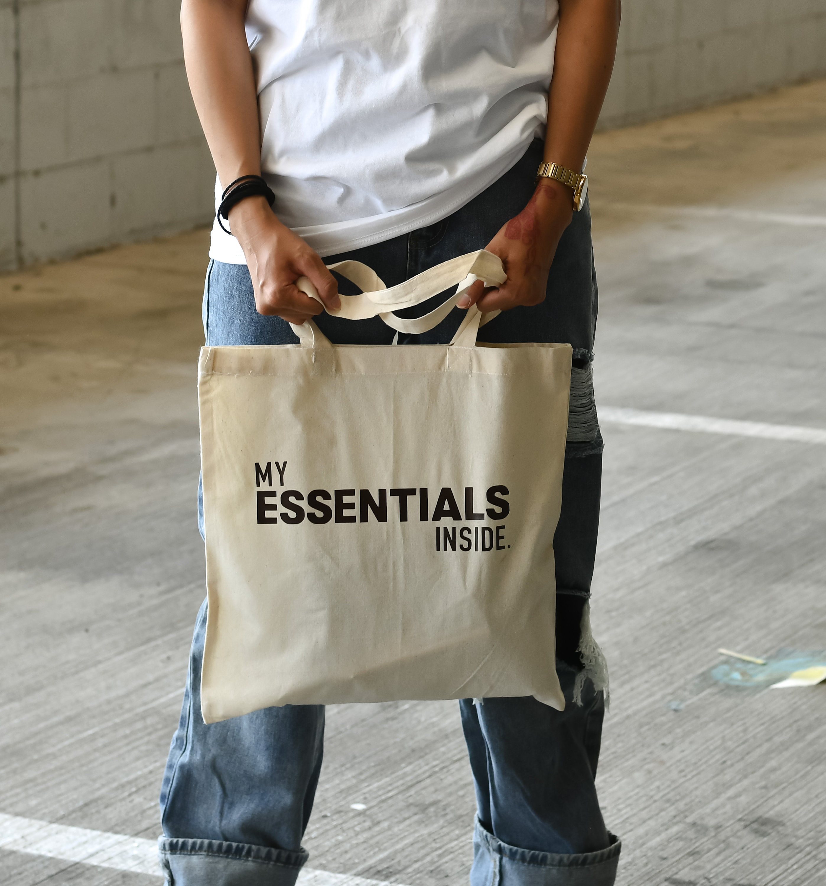 My Essentials Inside Tote Bag | Aesthetic | Tote Bag | Bag | Cute Bag ...