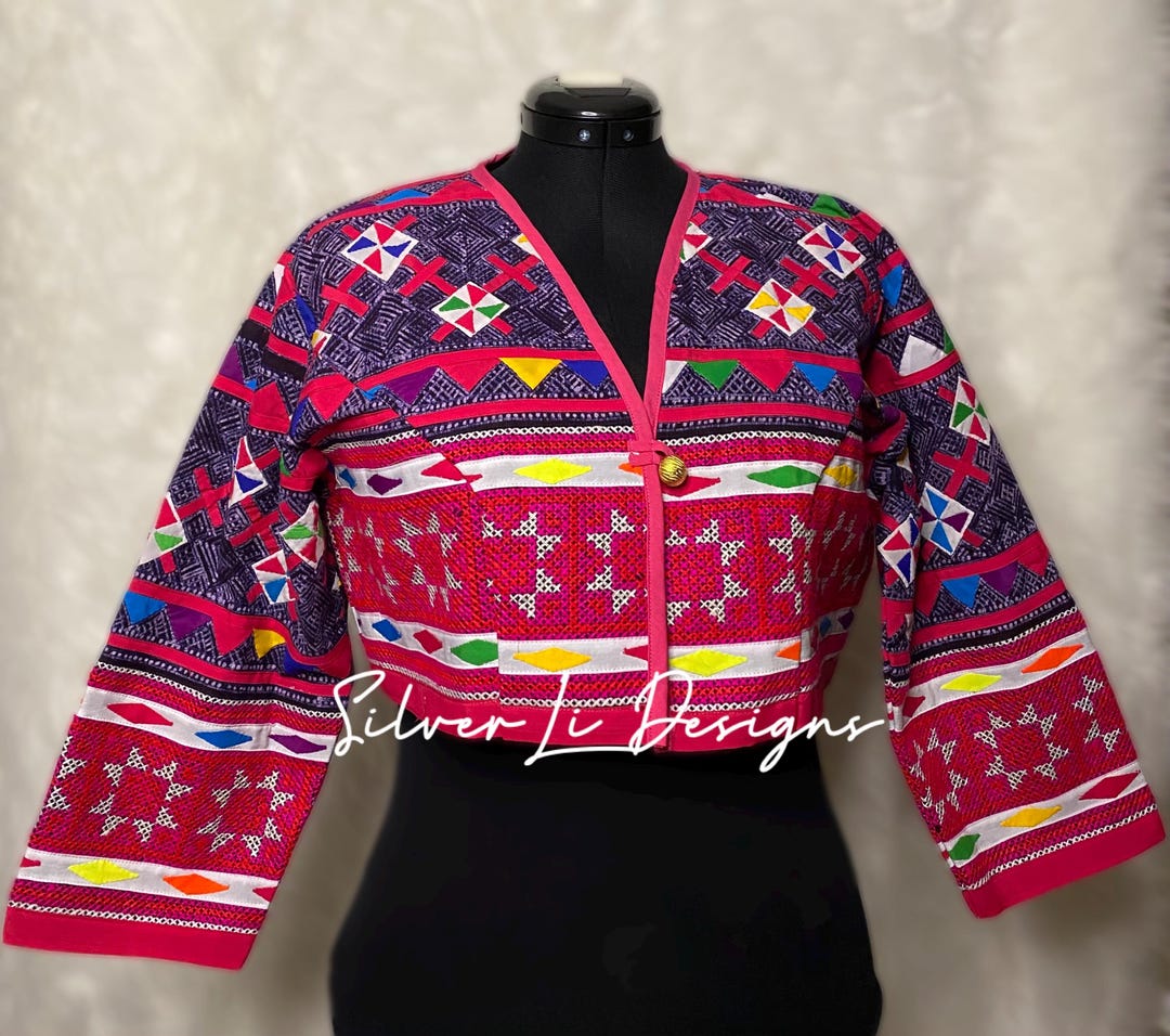 Hmong Womens Crop Jackets - Etsy