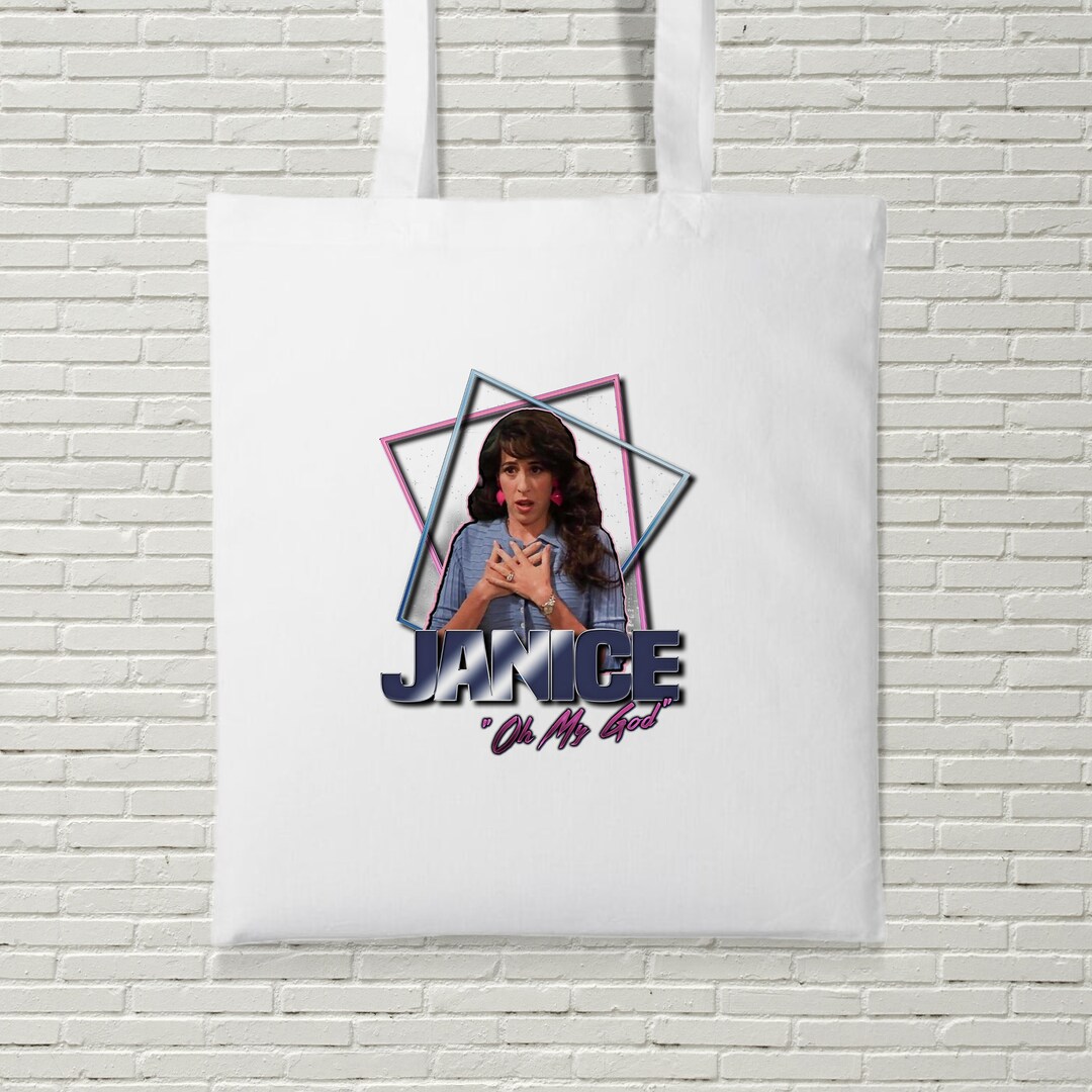 Janice Homage Tote Bag Shopping Friends Funny Gift Chandler Bing TV ...