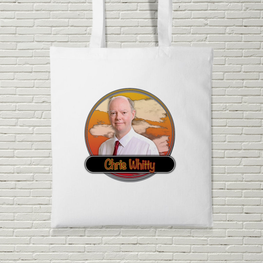 Chris Whitty Homage Tote Bag Shopping Novelty Birthday Gift Chief ...