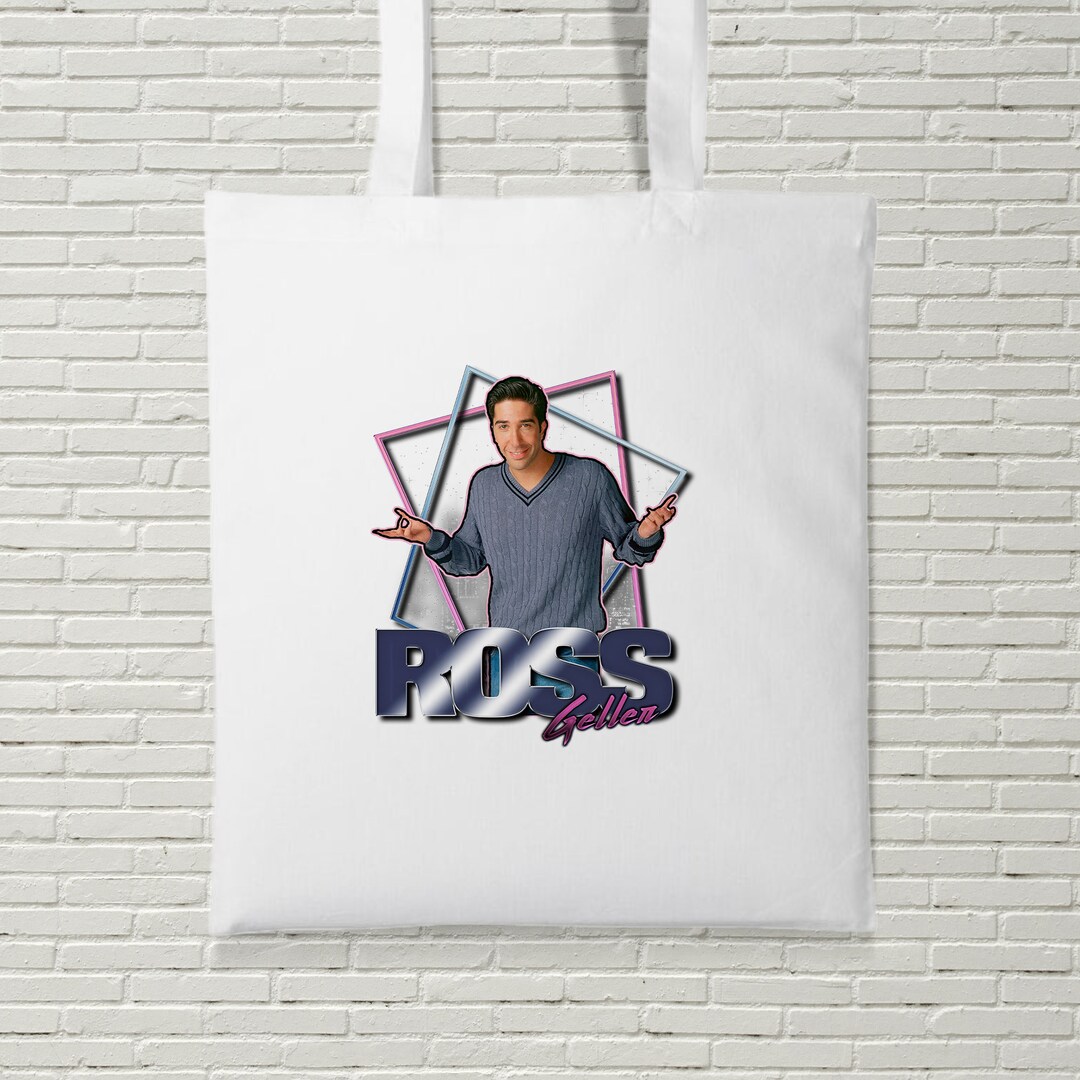 Ross Geller Homage Tote Bag Shopping Friends Novelty Birthday Gift We ...