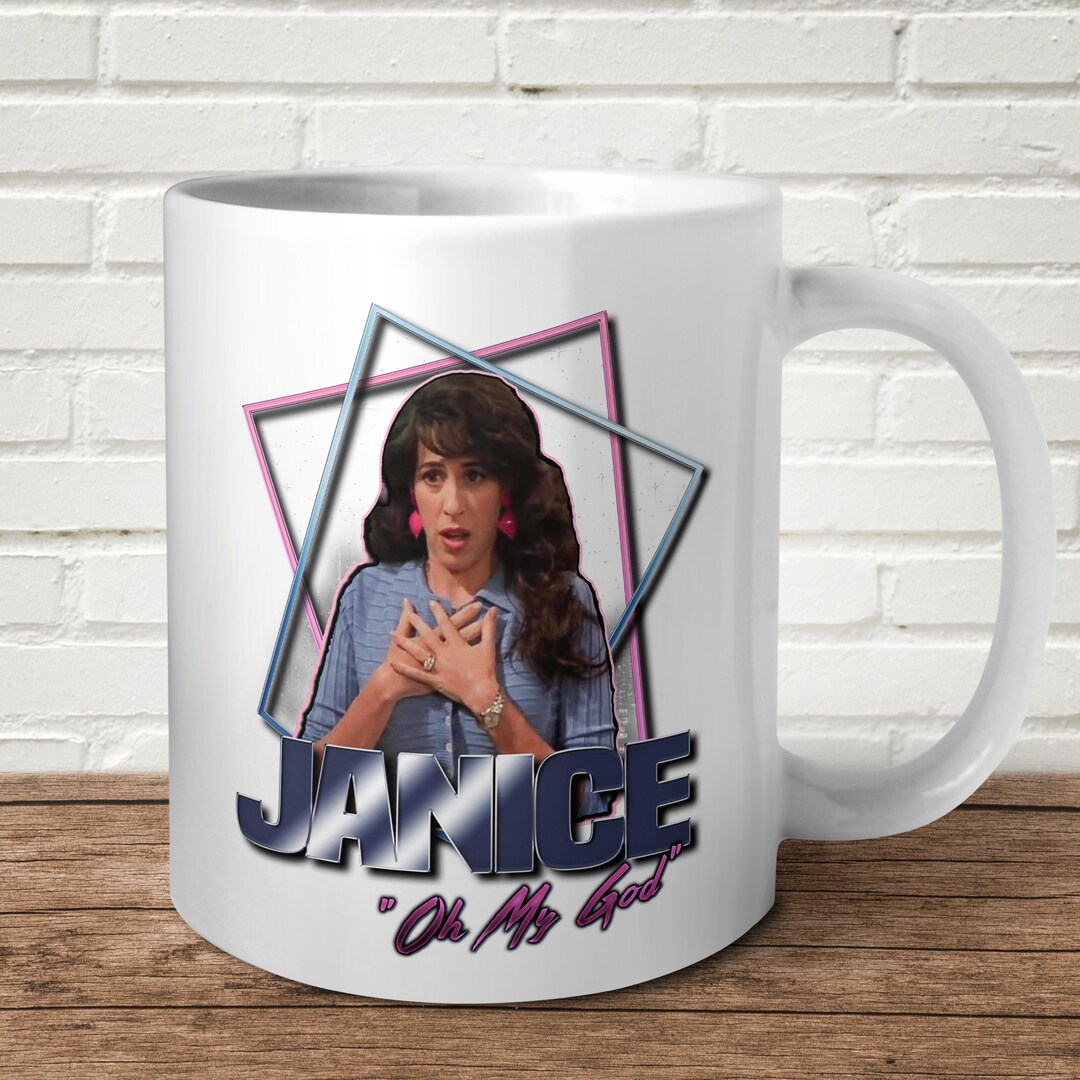Janice Homage Mug Friends Funny Gift Chandler Bing TV Show Vintage ...