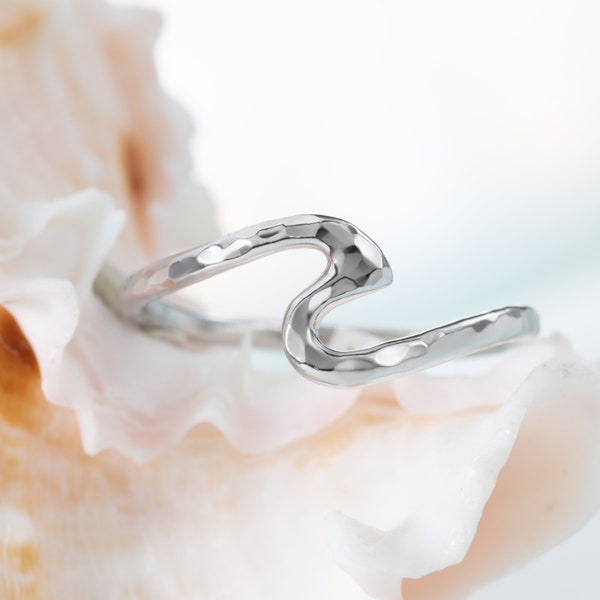 Wave Ring - Etsy