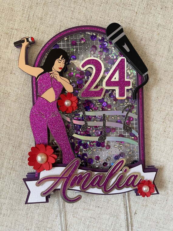 Selena Quintanilla Inspired Cake Topper/ Custom Selena Cake - Etsy ...