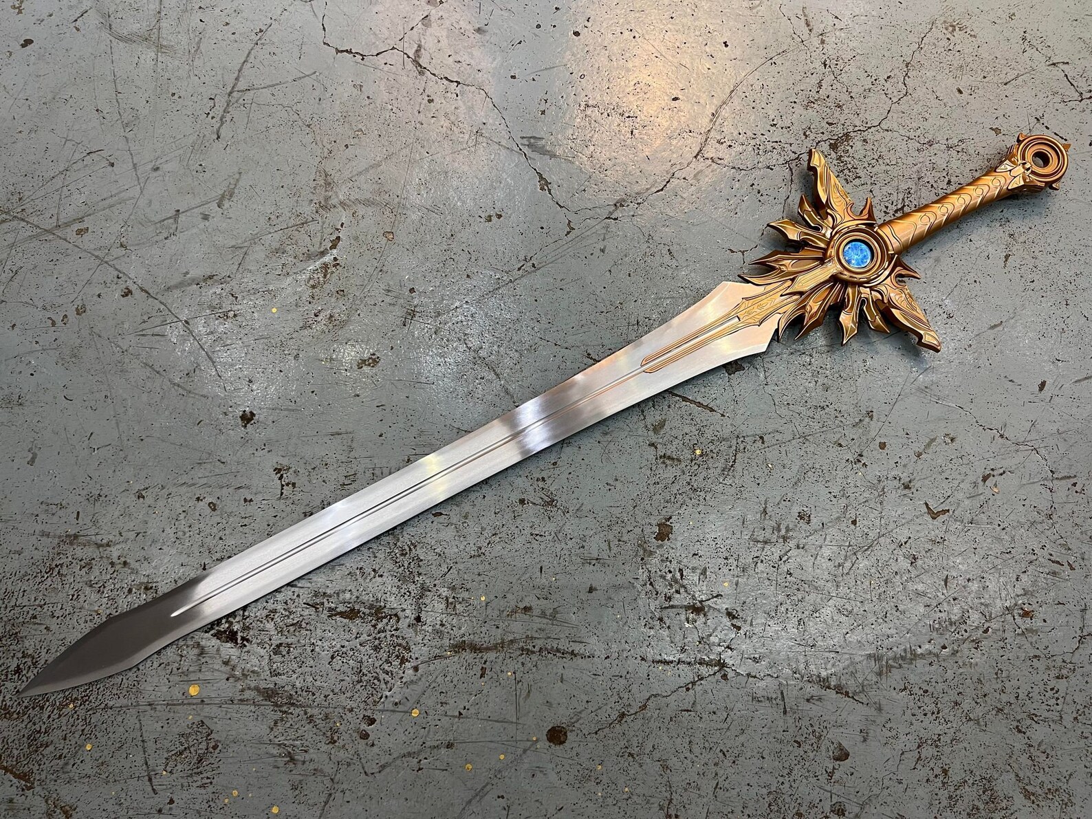 Diablo Sword of Justice El'druin Blade Metal Cosplay Weapon Prop - Etsy