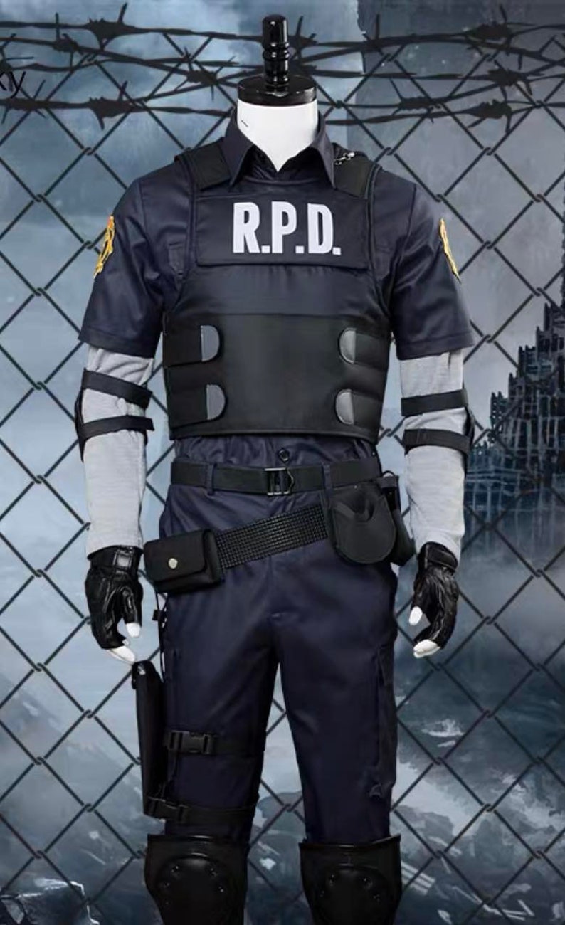 Biohazard 2 Remake Resident Evil Leon S Kennedy Raccoon City traje de ...