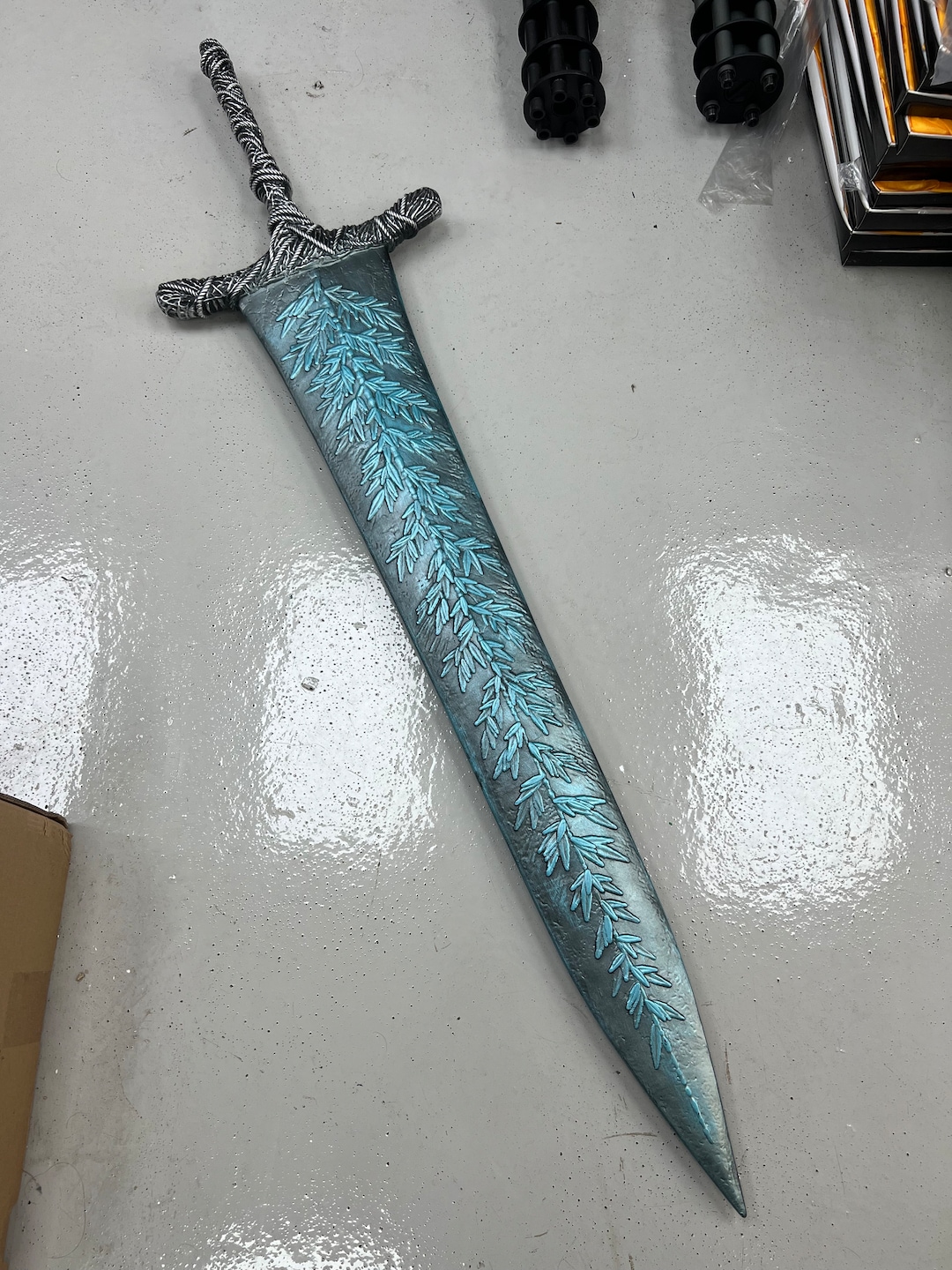 Elden Ring Dark Moon Fake Moonlight Greatsword Sword Cosplay Weapon ...