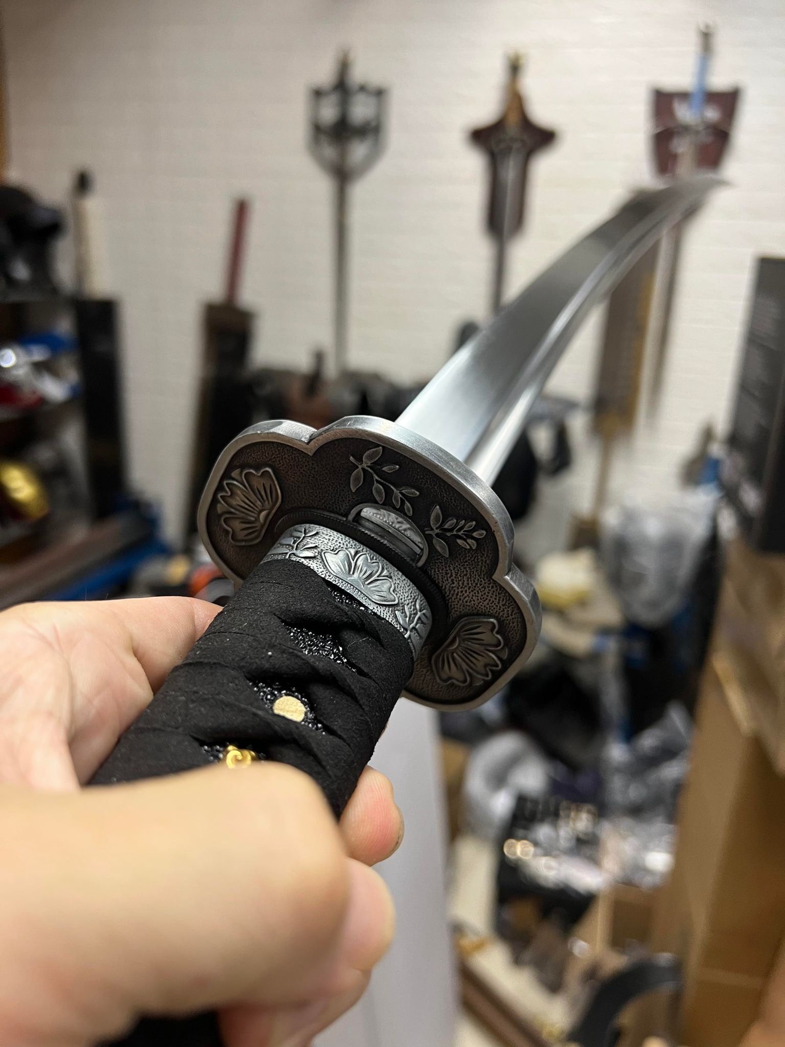 Sekiro Undead Cut Katana Sword Kusabimaru Metal Cosplay Weapon Prop - Etsy