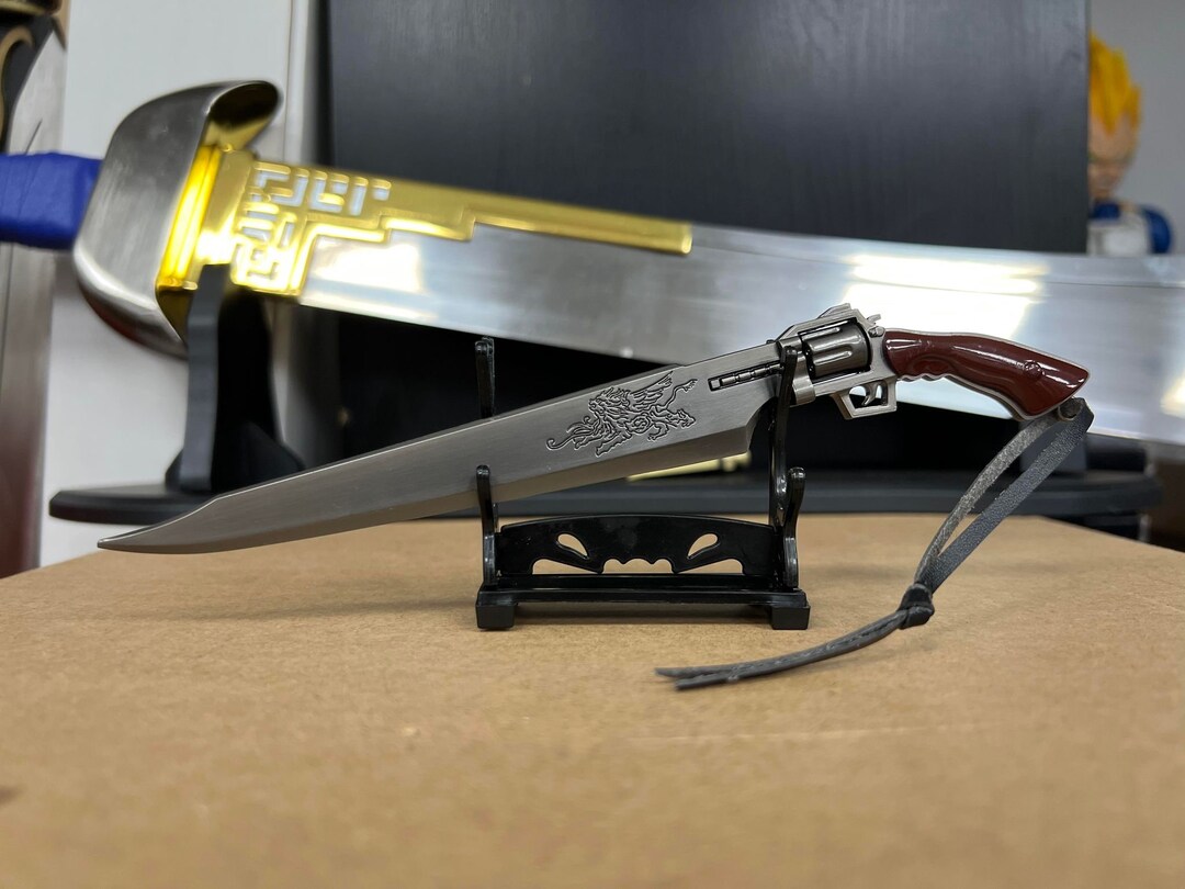 FF8 FFVIII Gunblade Gun Blade Mini Cosplay Weapon Prop - Etsy