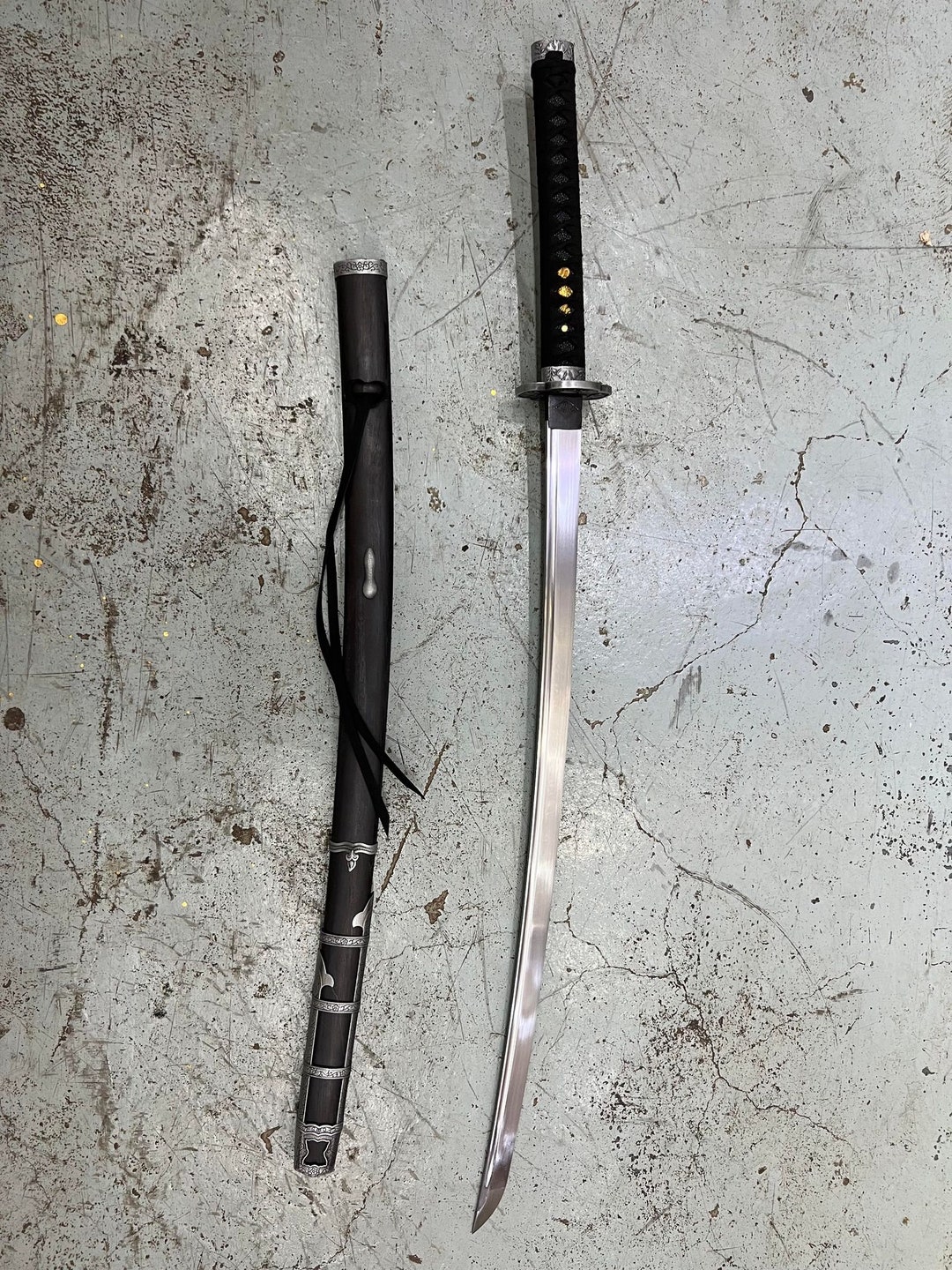 Sekiro Undead Cut Katana Sword Kusabimaru Metal Cosplay Weapon Prop - Etsy