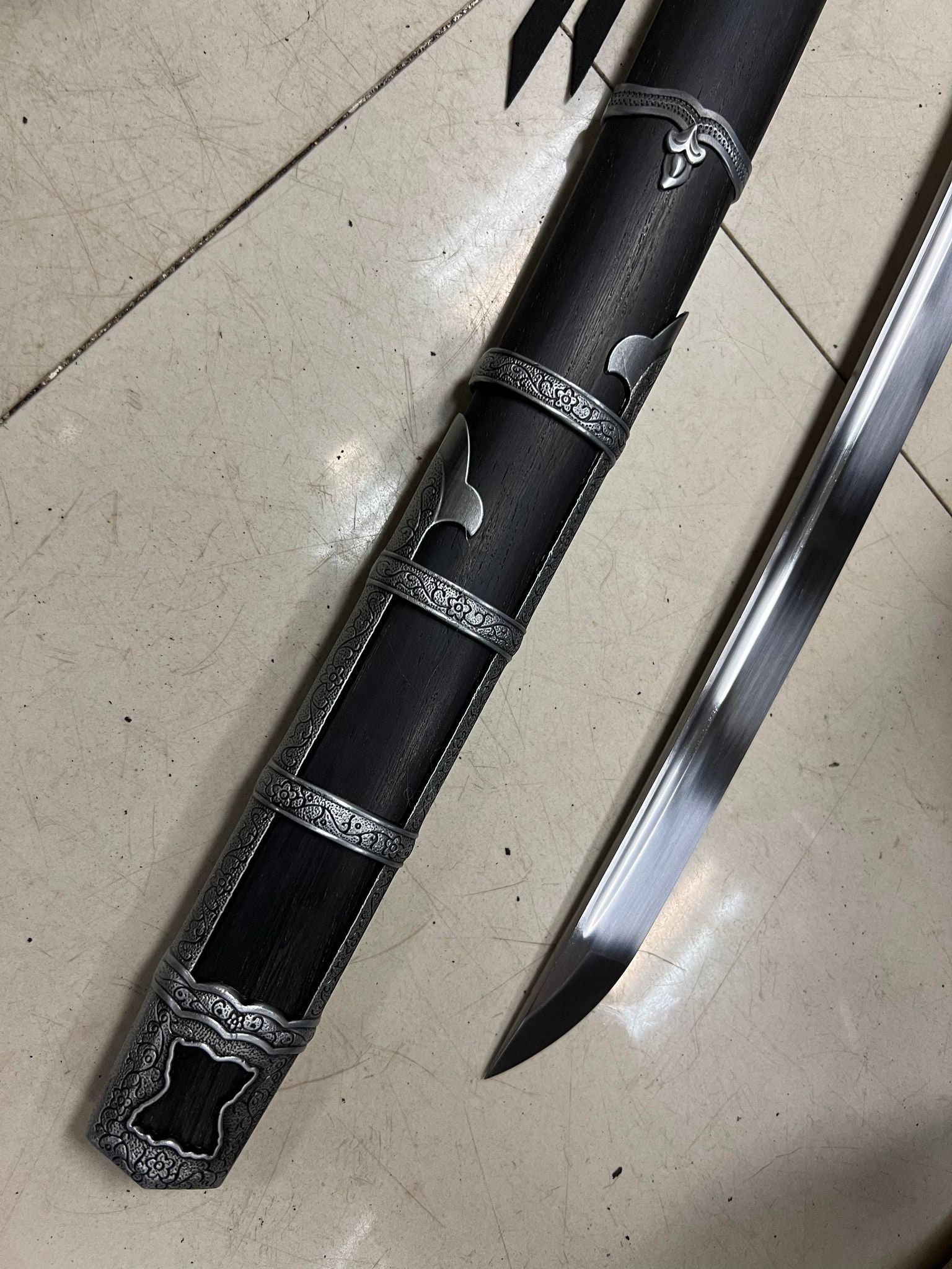 Sekiro Undead Cut Katana Sword Kusabimaru Metal Cosplay Weapon Prop - Etsy