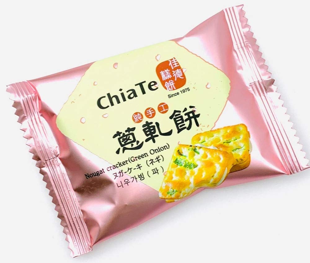 CHIA TE Nougat Green Onion Cookies 12pcs/290g, Best Taiwanese Gift ...