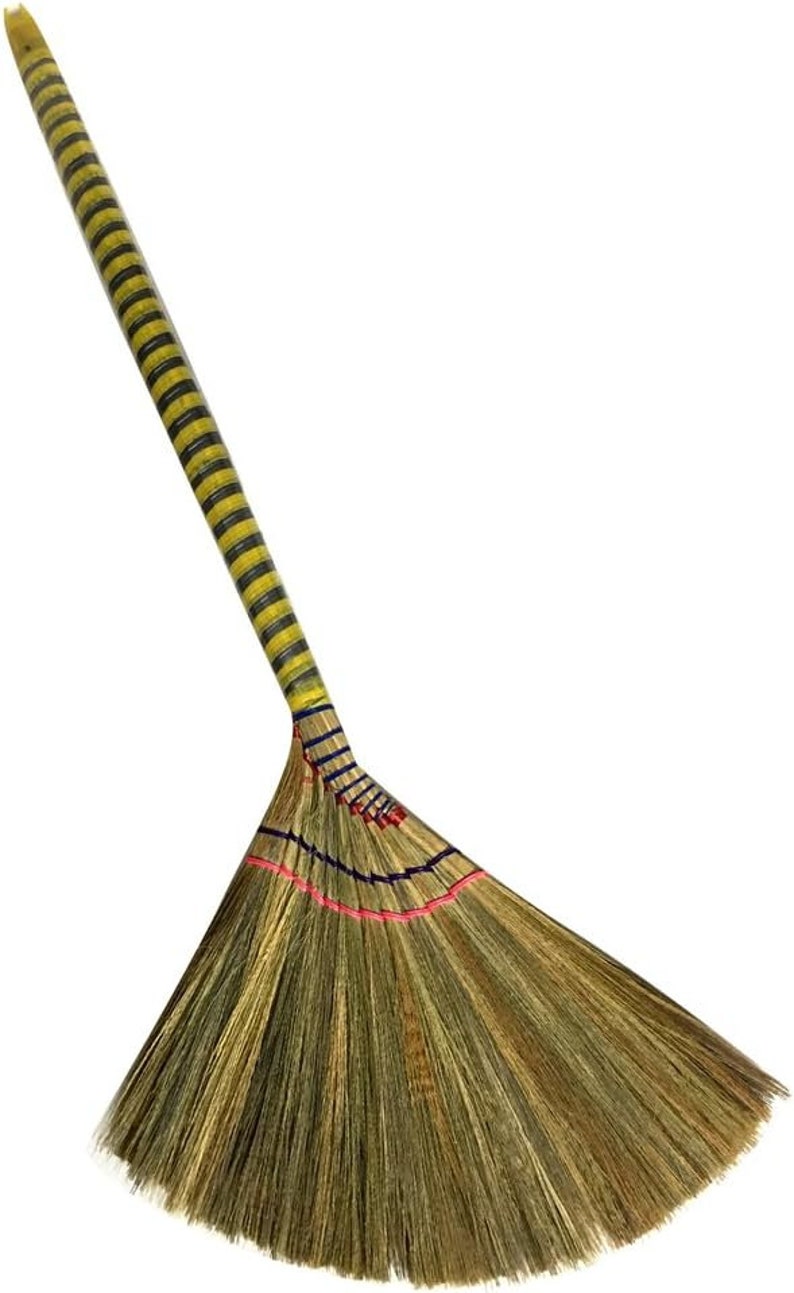 Handmade Asian Brooms - Made by Artisans in Vietnam - Straw Brooms, 40 ...