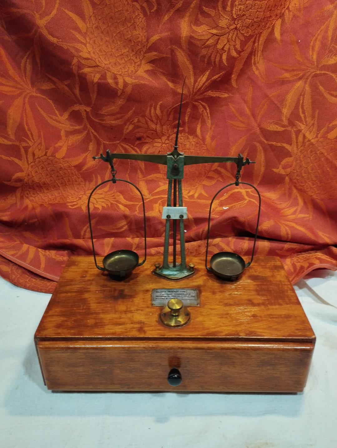 Old Balance Trébuchet Testut With Weight - Etsy