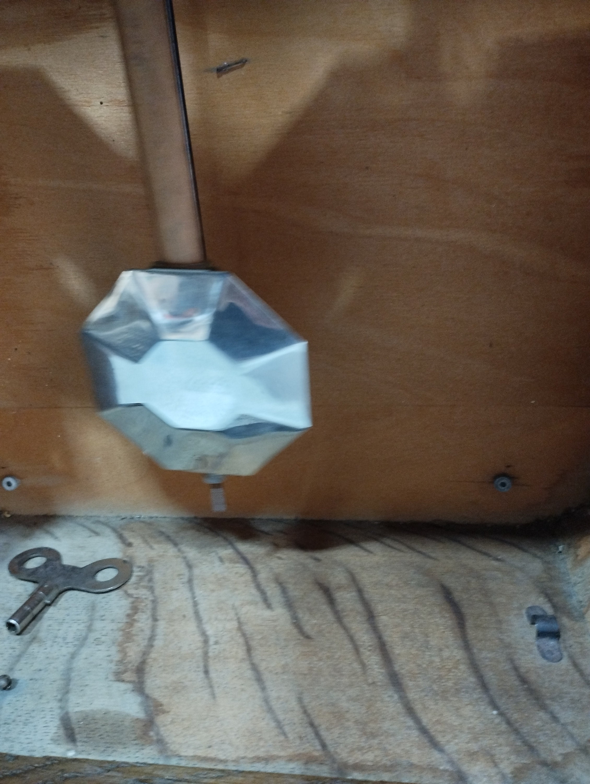 Old ODO Wall Clock 1 Rod 1 Hammer Pendulum Key - Etsy