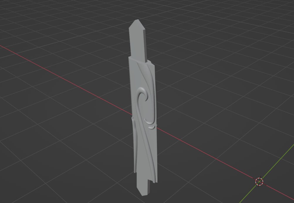 Ayato's Hydro Sword -- Genshin Impact -- 3D Sliced Print Ready - Etsy