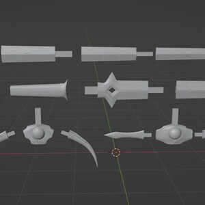 Traveler's Original Swords Aether and Lumine Genshin - Etsy Singapore