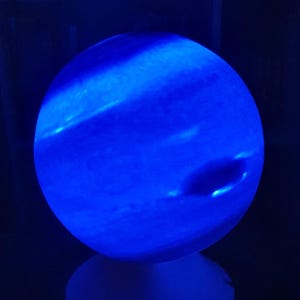 Neptune Lamp -- Realistic Neptune Surface -- Table Decor Night Light - Etsy