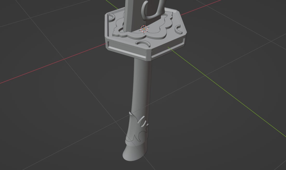 Ayato's Hydro Sword -- Genshin Impact -- 3D Sliced Print Ready - Etsy