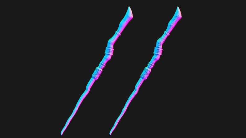 Fern's Staff / Wand -- Frieren: Beyond Journey's End -- 3D Printable ...