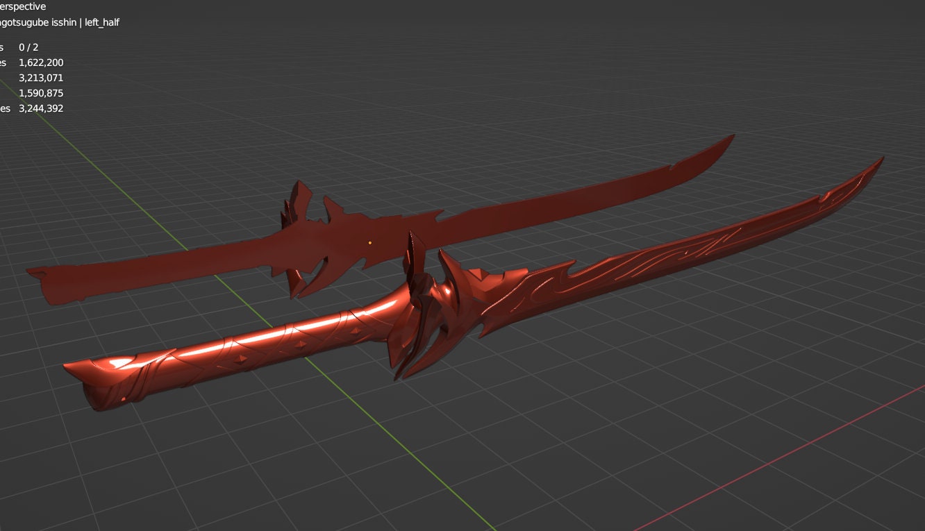 Kazuha's Cursed Blade Genshin Impact Kagotsurube - Etsy Singapore