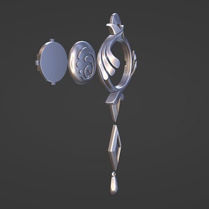 Furina Vision Set -- Genshin Impact Cosplay -- 3D Print Ready - Etsy