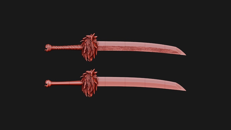 Maki Sword -- Jujutsu Kaisen -- Split Soul Katana -- 3D Printable ...