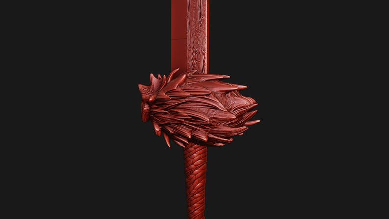 Maki Sword -- Jujutsu Kaisen -- Split Soul Katana -- 3D Printable ...