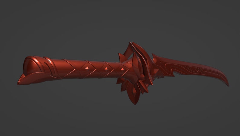 Kazuha's Cursed Blade Genshin Impact Kagotsurube - Etsy Singapore