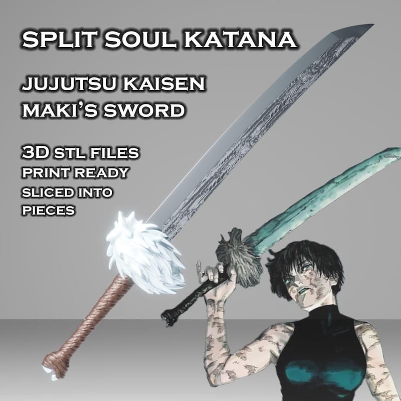 Jujutsu Kaisen Split Soul Katana - Etsy