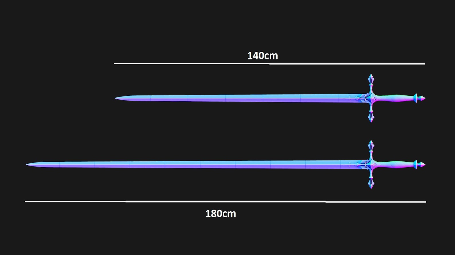 Alucard Heirloom Sword -- Castlevania -- 3D Printable Cosplay Prop ...