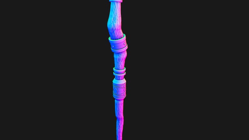 Fern's Staff / Wand -- Frieren: Beyond Journey's End -- 3D Printable ...