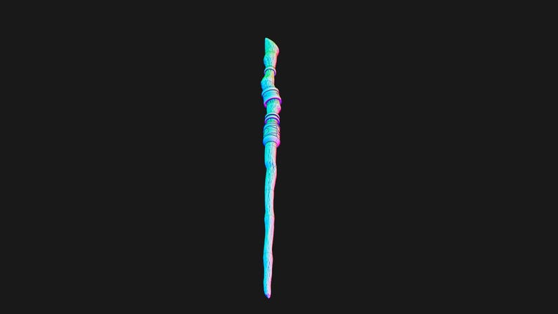Fern's Staff / Wand -- Frieren: Beyond Journey's End -- 3D Printable ...