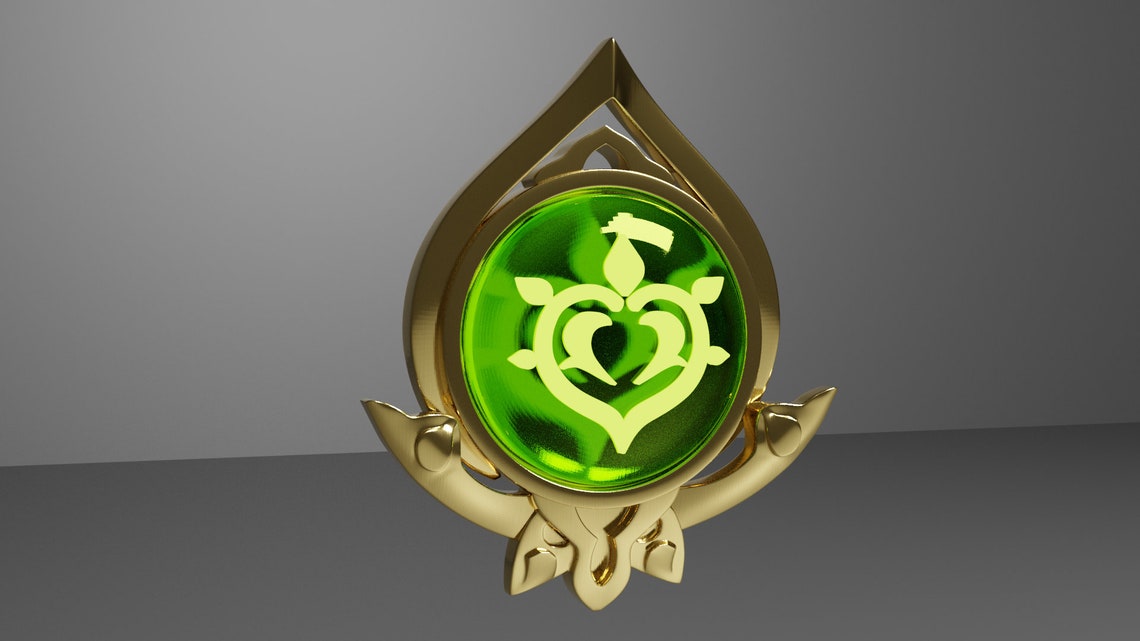 Sumeru Vision Set Genshin Impact Vision Frame and 7 - Etsy