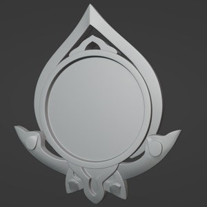 Sumeru Vision Set Genshin Impact Vision Frame and 7 Different Stone - Etsy