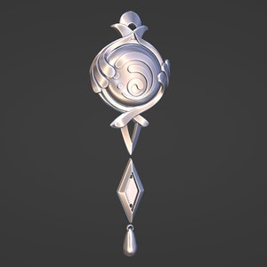 Furina Vision Set -- Genshin Impact Cosplay -- 3D Print Ready - Etsy