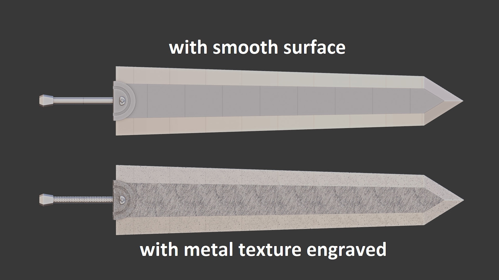 Dragon Slayer -- Guts Sword -- Berserk -- 3D Print Ready STL Files - Etsy