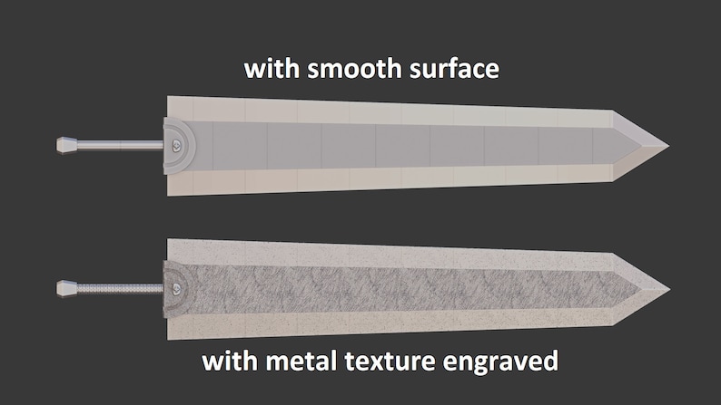 Dragon Slayer -- Guts Sword -- Berserk -- 3D Print Ready STL Files - Etsy