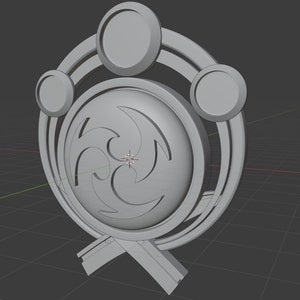 Inazuma Vision Set -- Genshin Impact -- Vision Frame and 7 Different ...