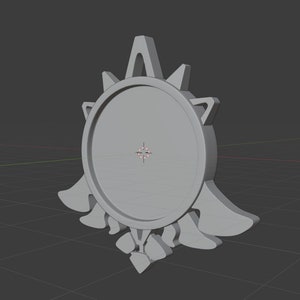 Mondstadt Vision Set -- Genshin Impact -- Vision Frame and 7 Different ...