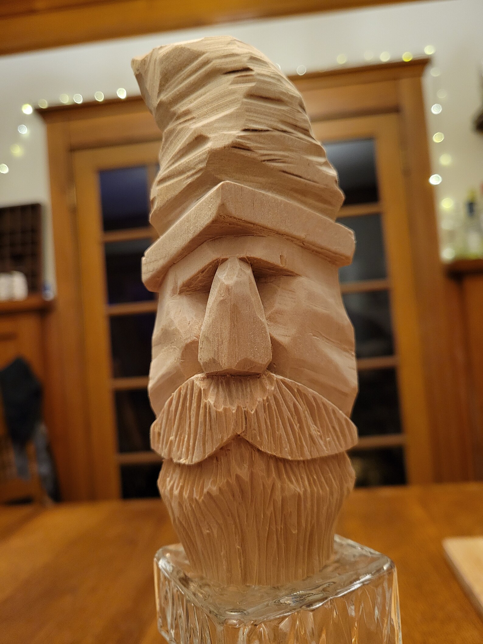 Custom 6" Hand-carved Basswood Wizard - Etsy